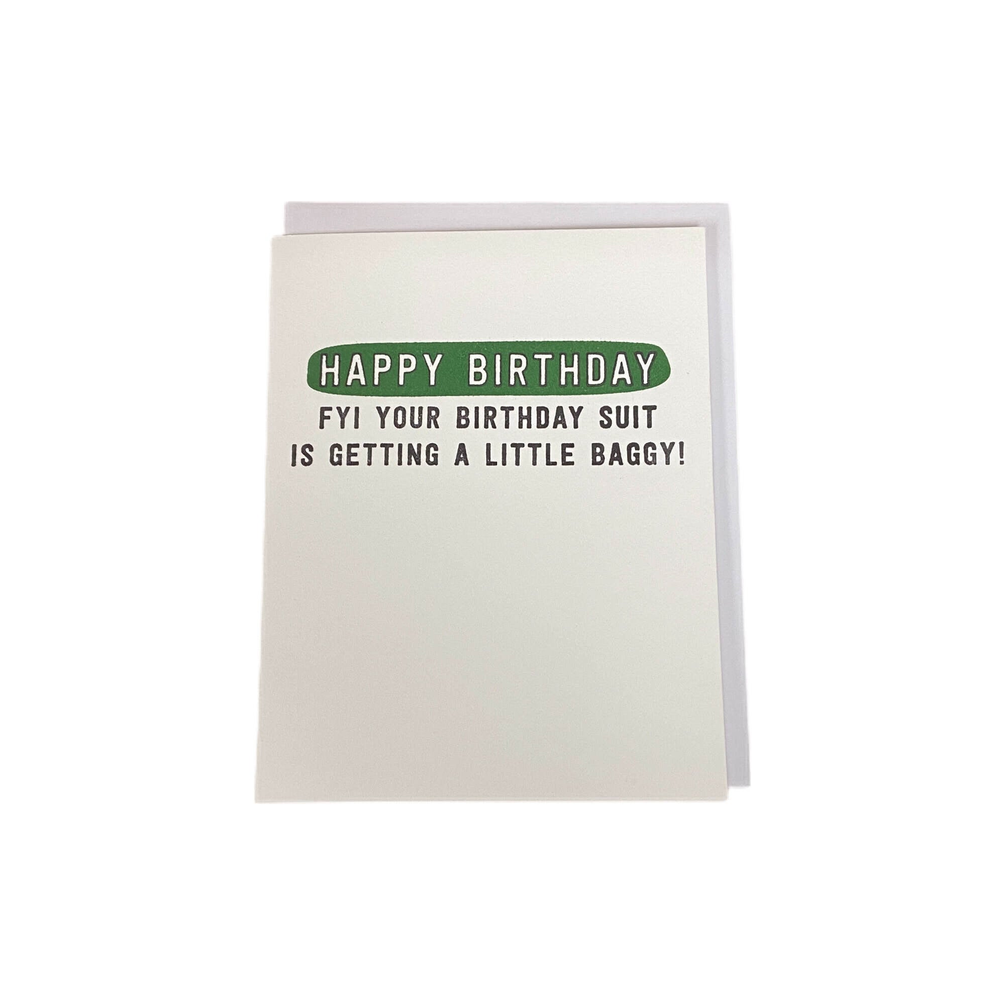 Buckthorne General Store - Happy Birthday Suit Greeting Card | Buckthorne General Store Ltd.